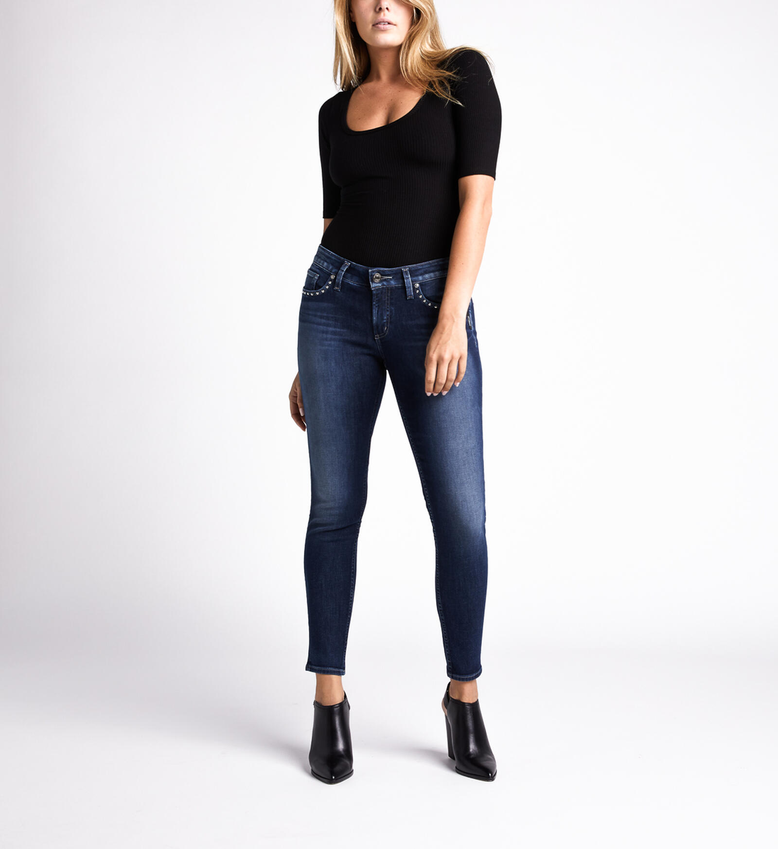 Buy Avery High Rise Skinny Leg Jeans for CAD 76.00 | Silver Jeans CA New