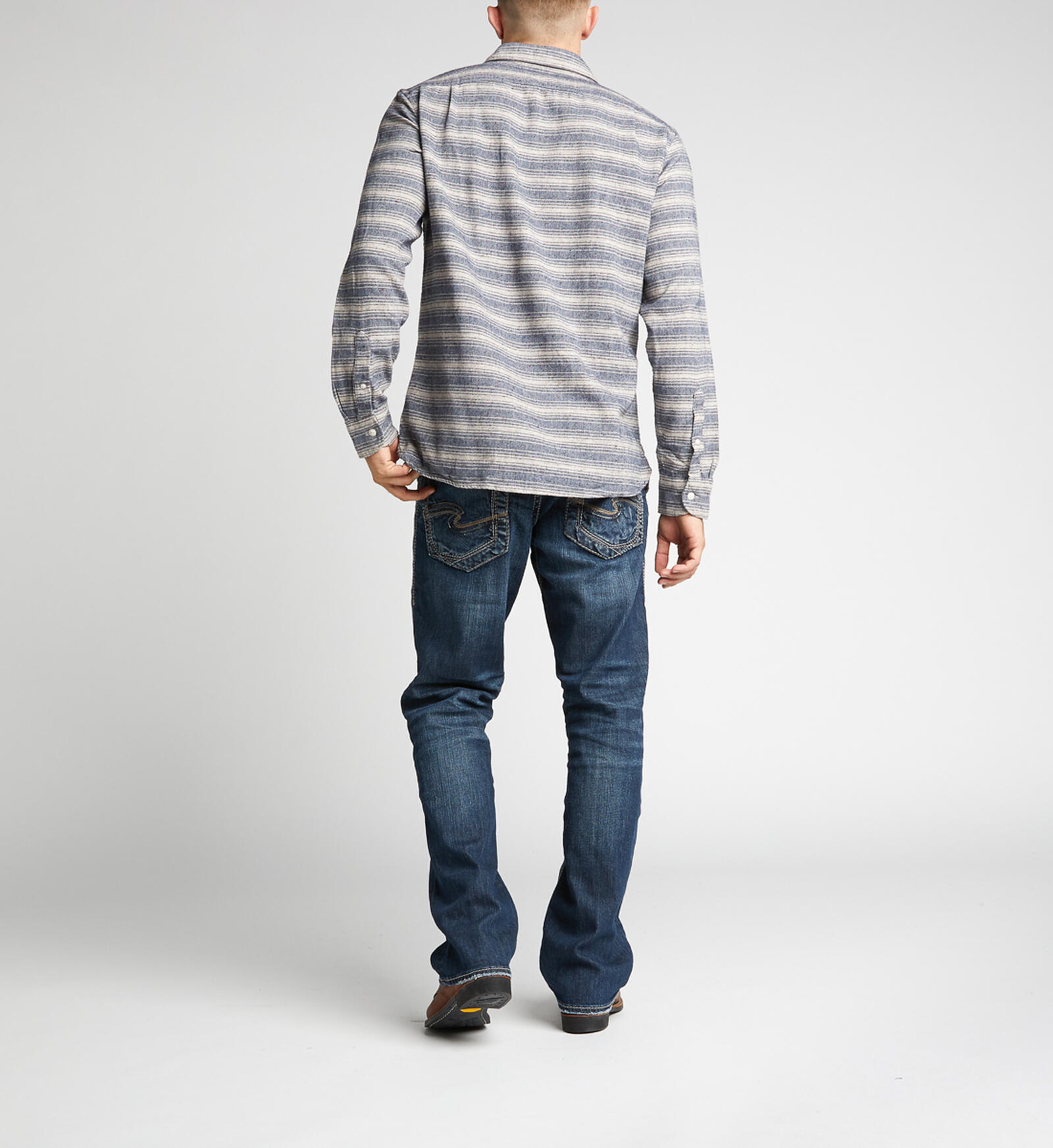 Buy Gordie Loose Fit Straight Leg Jeans For Cad 10800 Silver Jeans