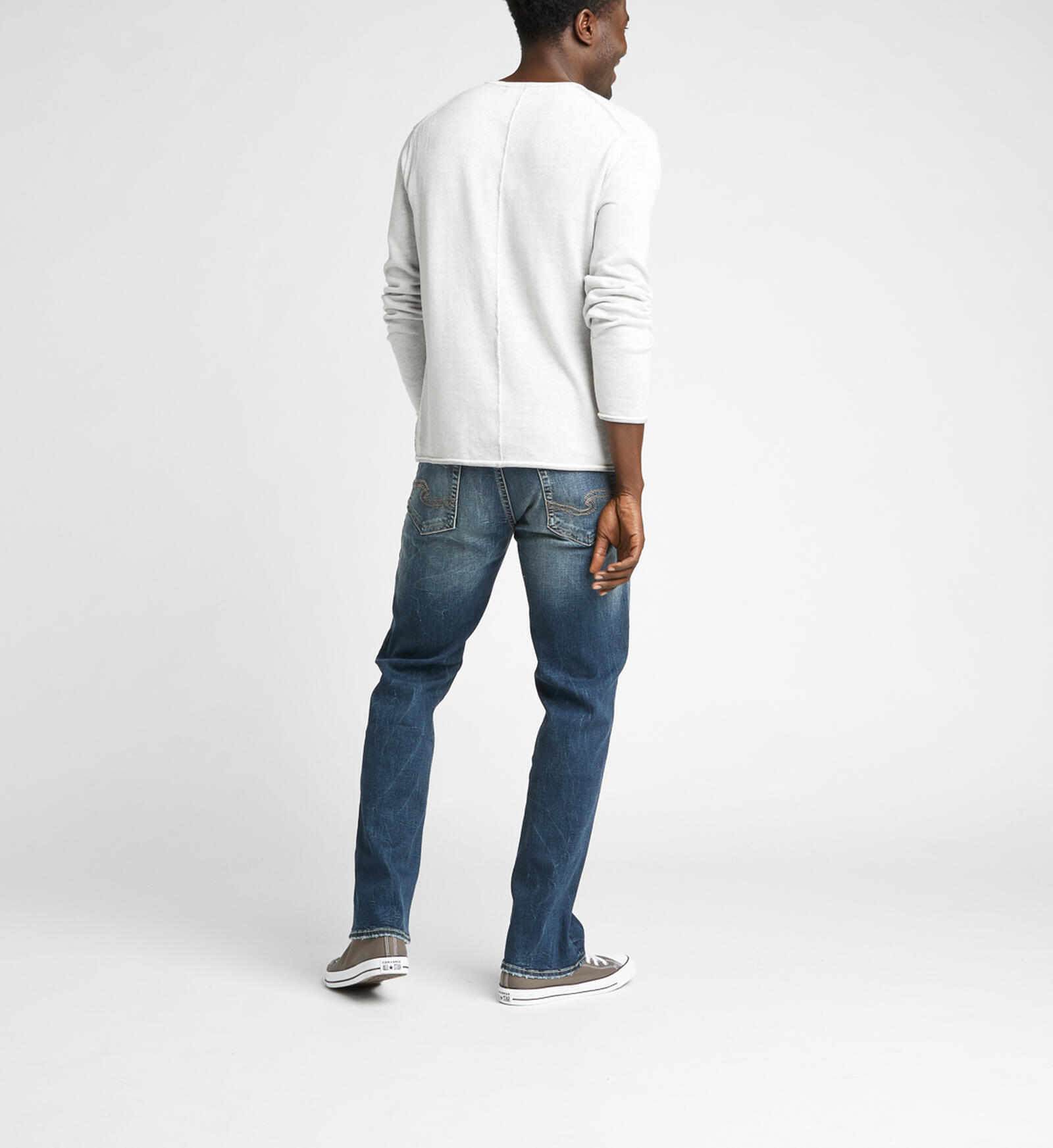 Buy Grayson Easy Fit Straight Leg Jeans for CAD 118.00 | Silver Jeans ...