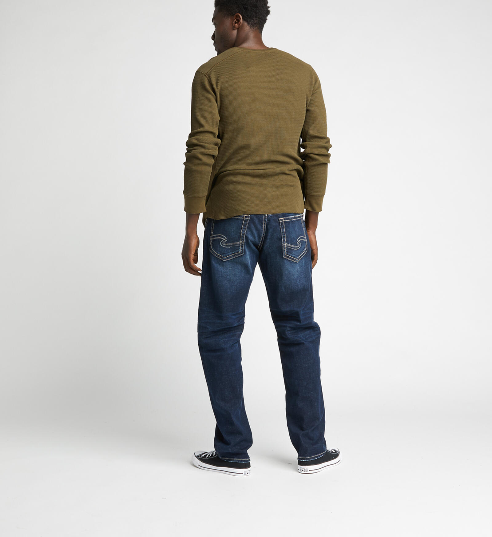 Buy Hunter Athletic Fit Tapered Leg Jeans for CAD 118.00 | Silver Jeans ...