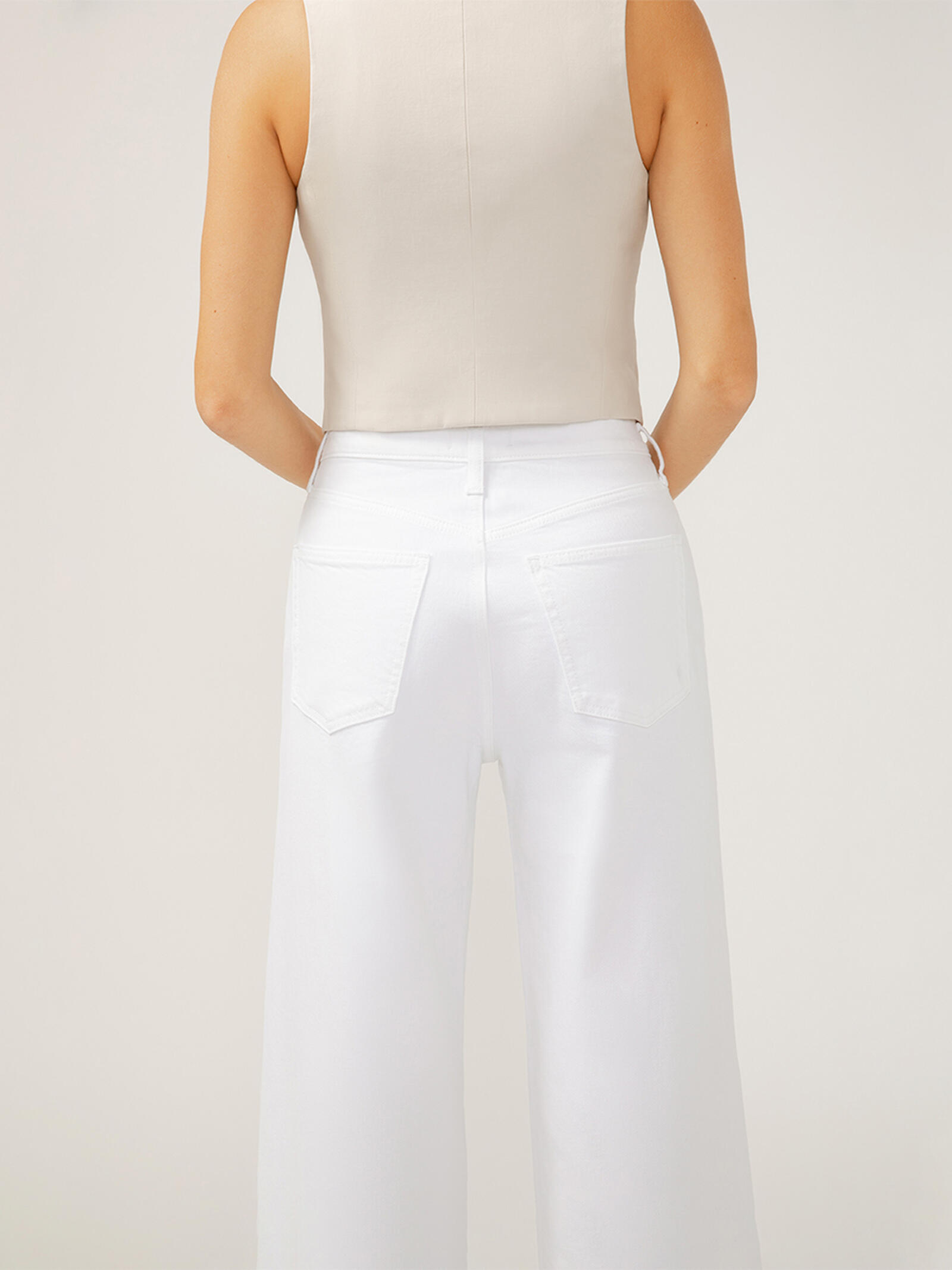 Buy Highly Desirable High Rise Ultra Wide Leg Jeans for CAD 54.00 ...