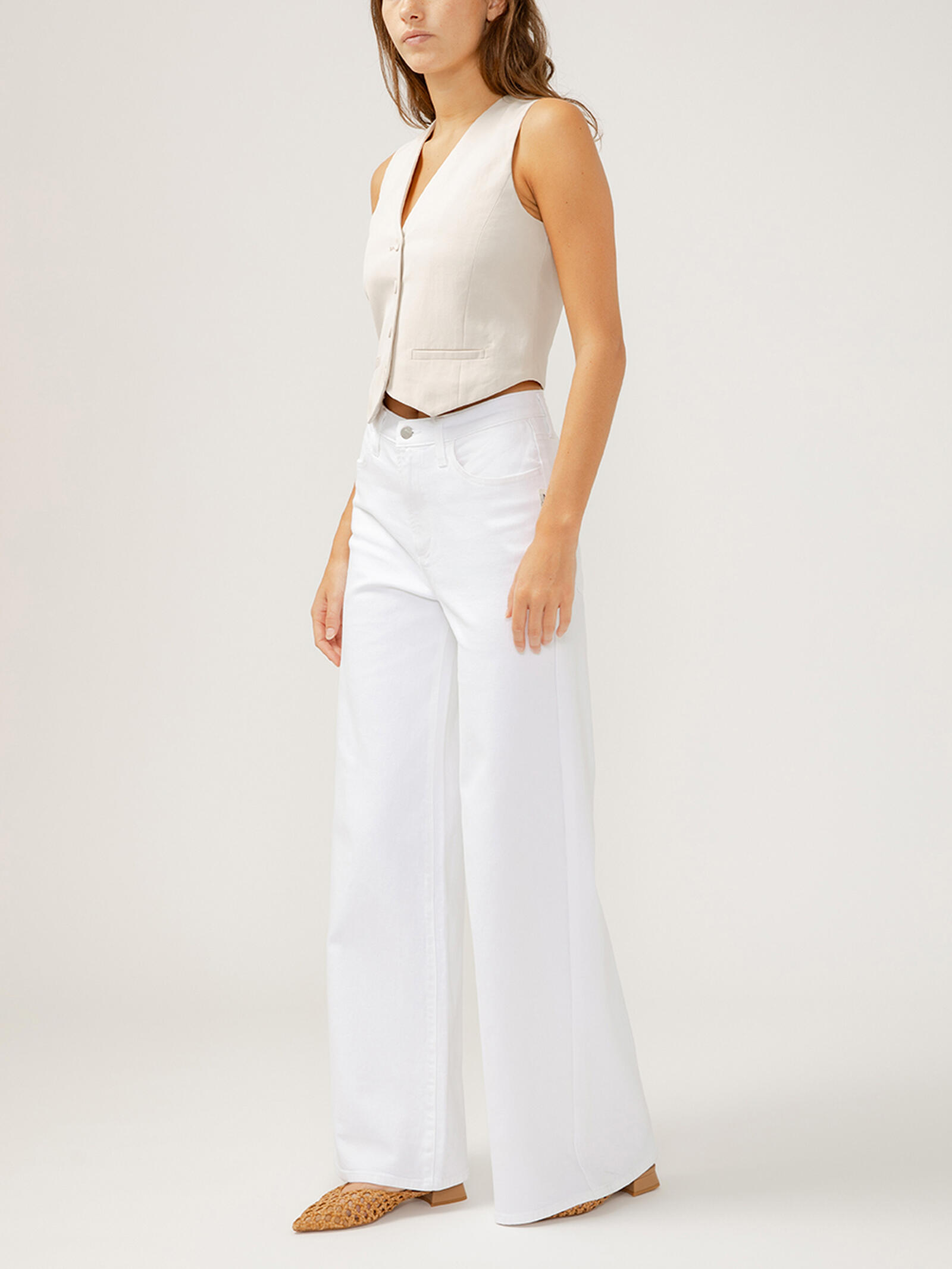 Buy Highly Desirable High Rise Ultra Wide Leg Jeans for CAD 70.00 ...