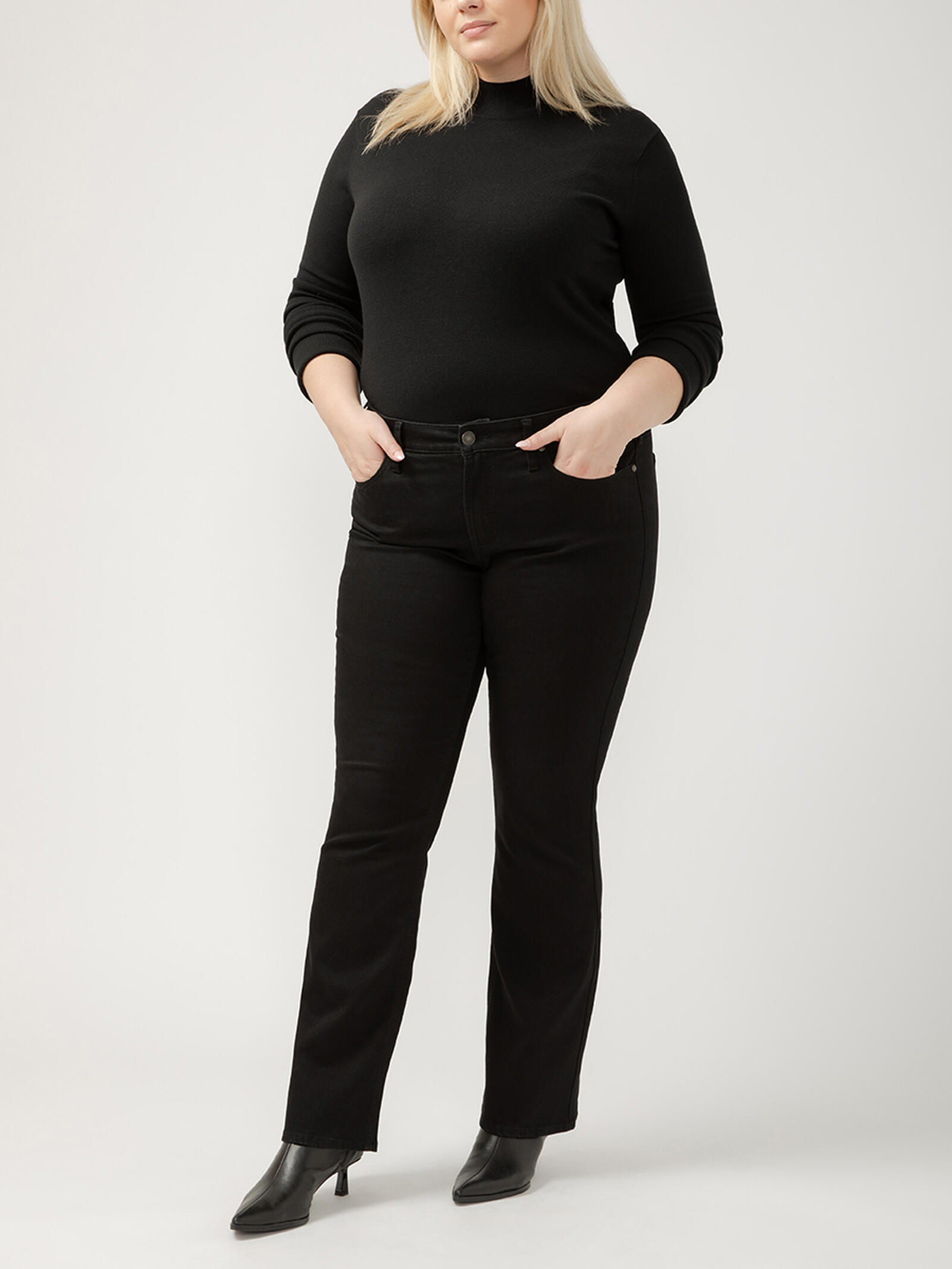Buy Suki Mid Rise Bootcut Luxe Stretch Jeans Plus Size for CAD 92.00 ...
