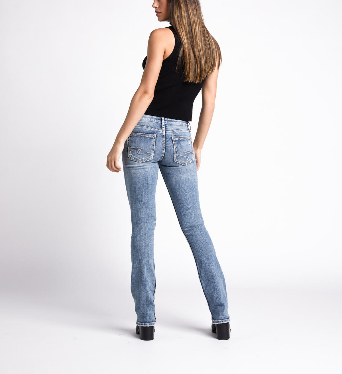 Buy Tuesday Low Rise Slim Bootcut Jeans for CAD 109.00 | Silver Jeans ...