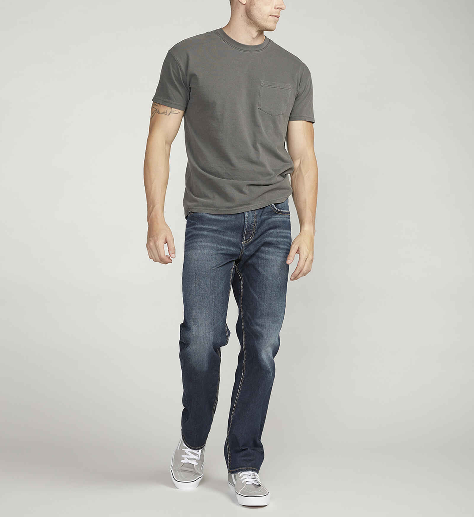 Buy Grayson Classic Fit Straight Leg Jeans for CAD 59.00 | Silver Jeans ...